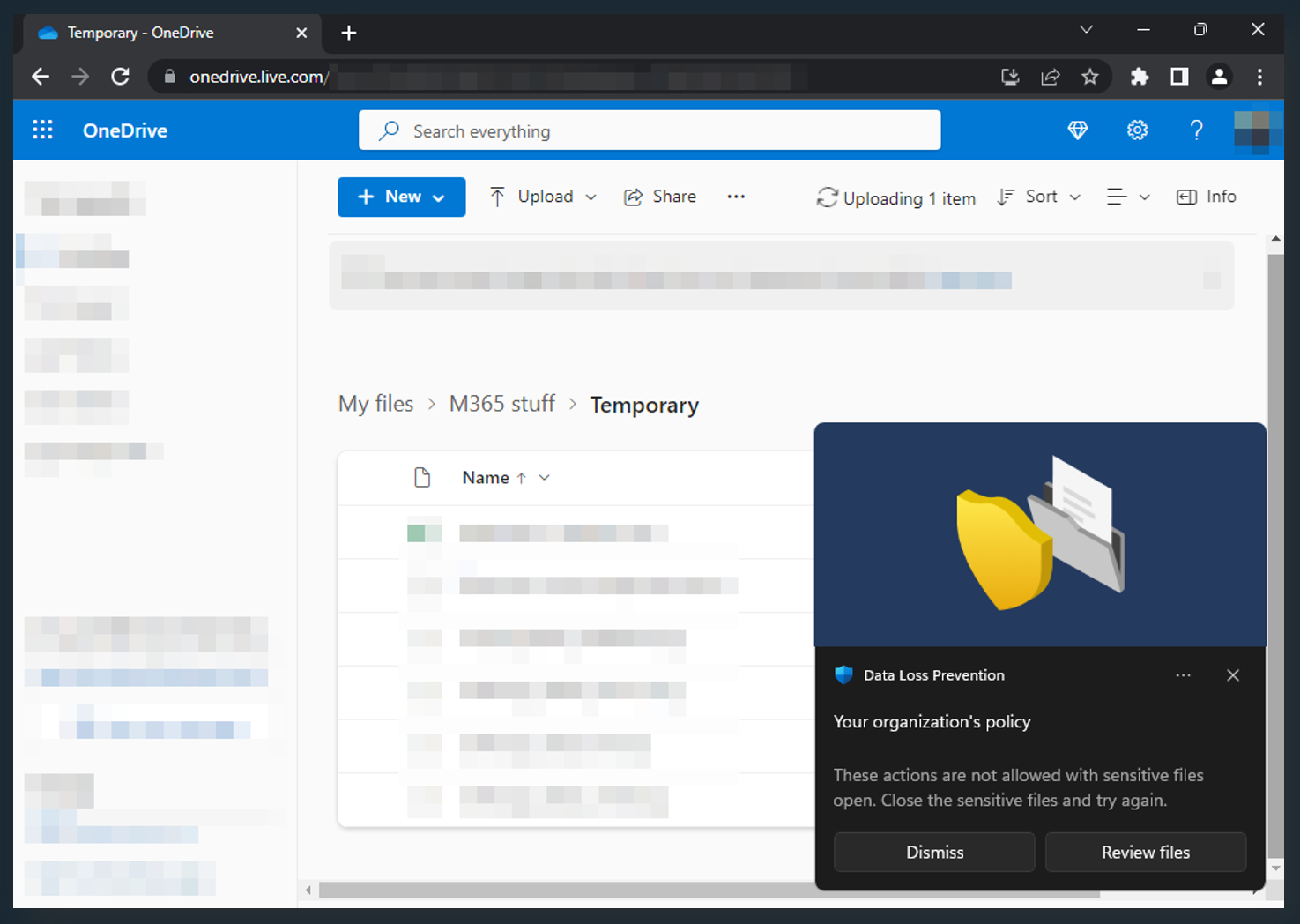 Discover and control sensitive file uploads to unapproved cloud ...