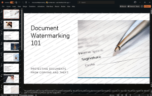 A closer look: Dynamic document watermarking through sensitivity labels ...